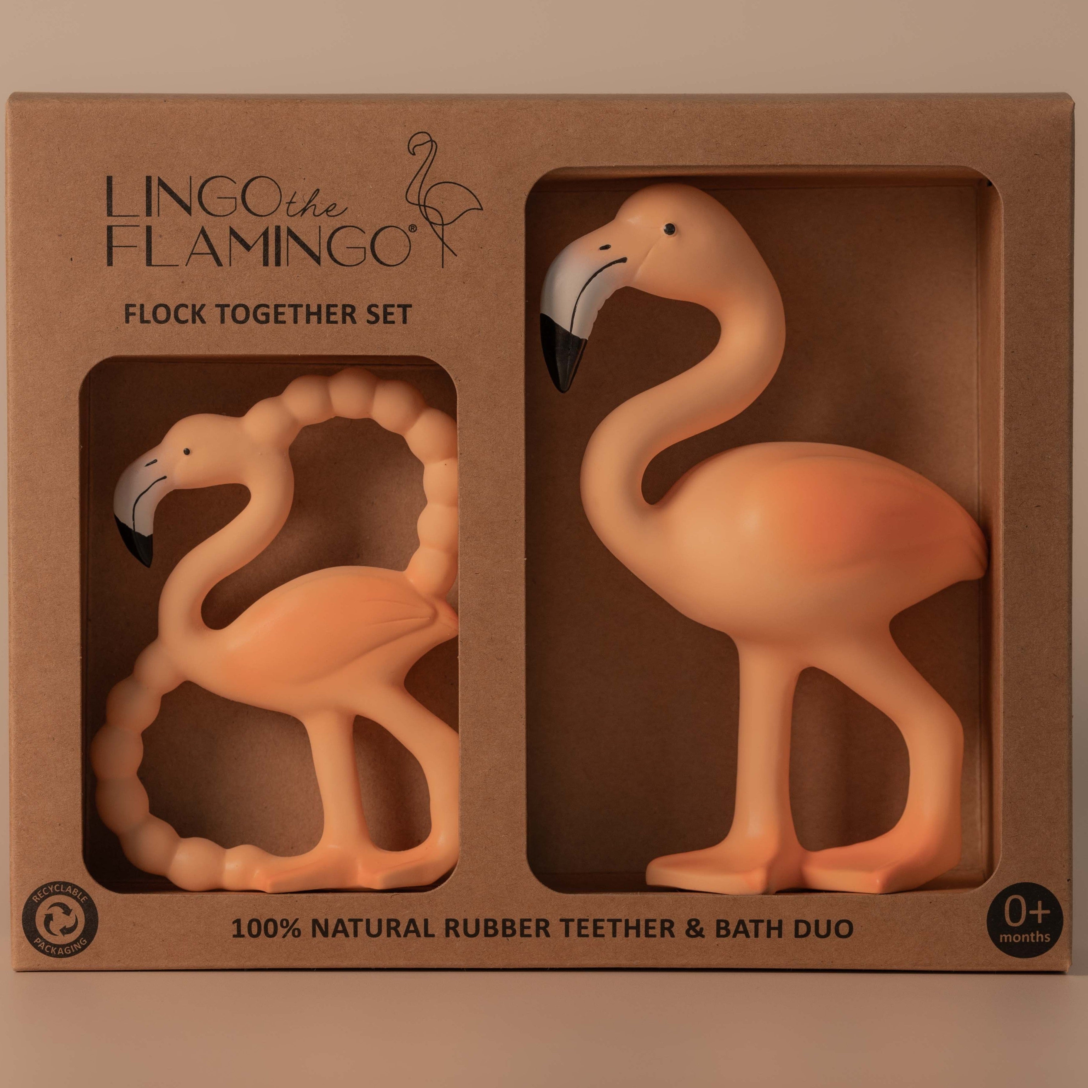 Flock Together Set – Lingo the Flamingo